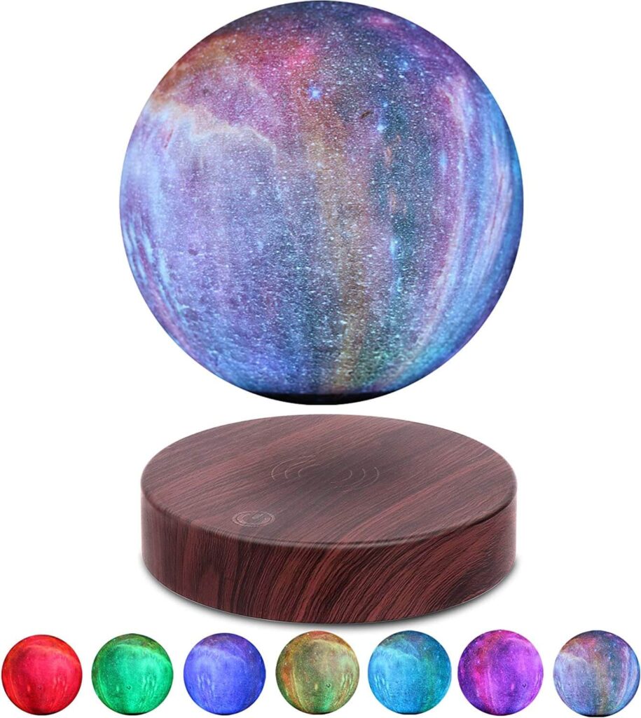 The Enchanting Moon Lamp: A Levitating, Wireless Charging, Color ...