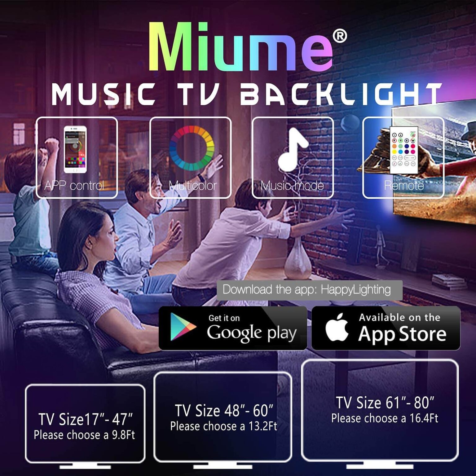 Enhance Your TV Experience With The Custom LED Strip Backlight Kit ...